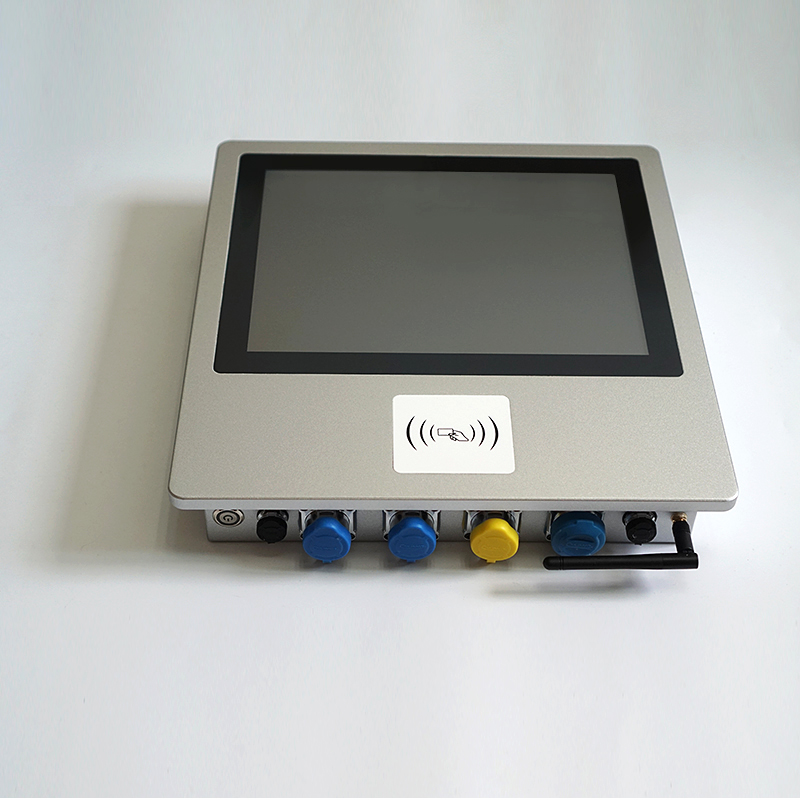 Fully sealed IP65 waterproof All In One pc with RFID