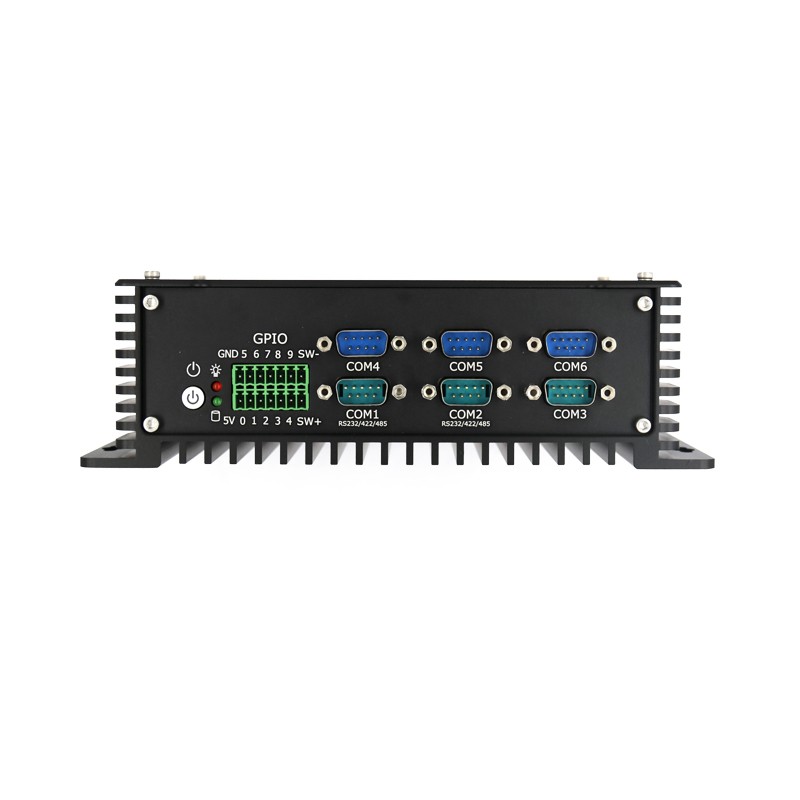 Custom Low Power Fanless Mini PCs Gigabit LAN Custom I/O