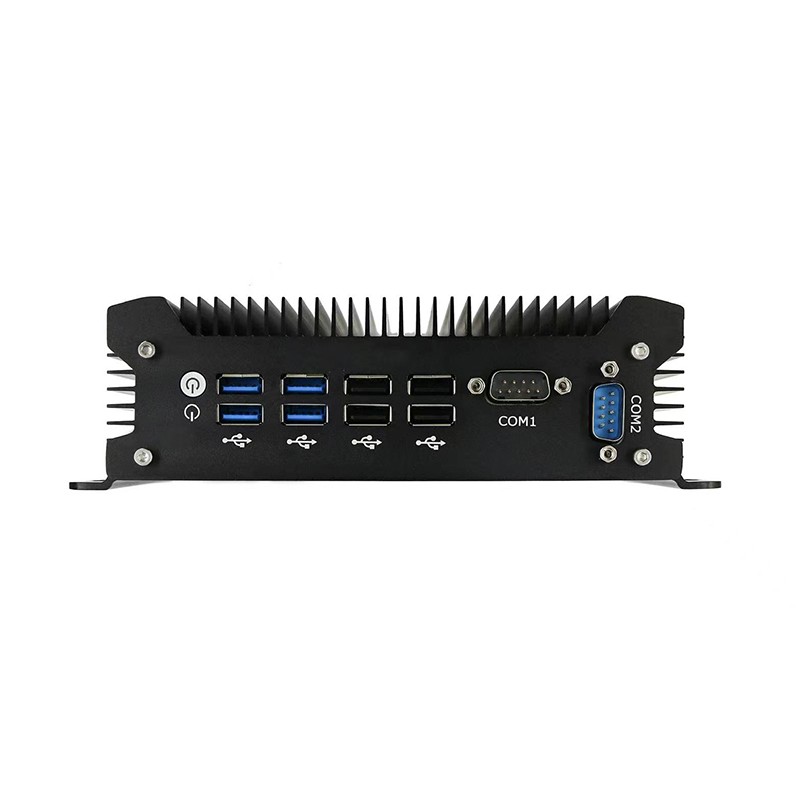 Fanless embedded industrial Mini PC Core i7-10610U 8 x USB Exporter China