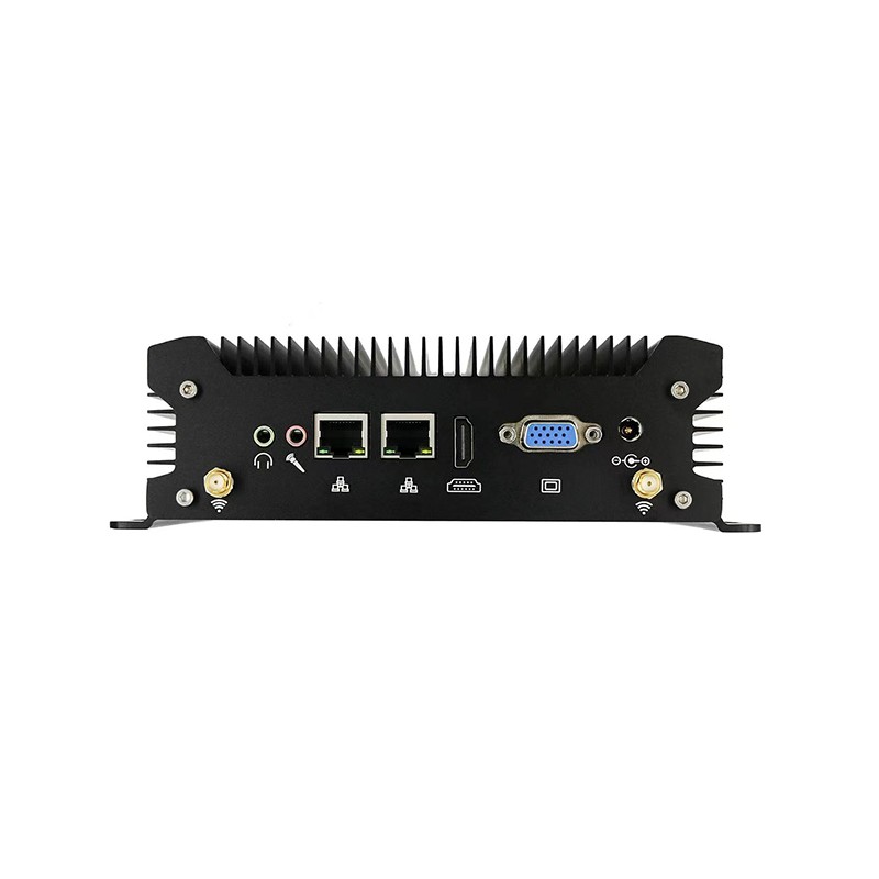 Fanless embedded industrial Mini PC Core i7-10610U 8 x USB Exporter China